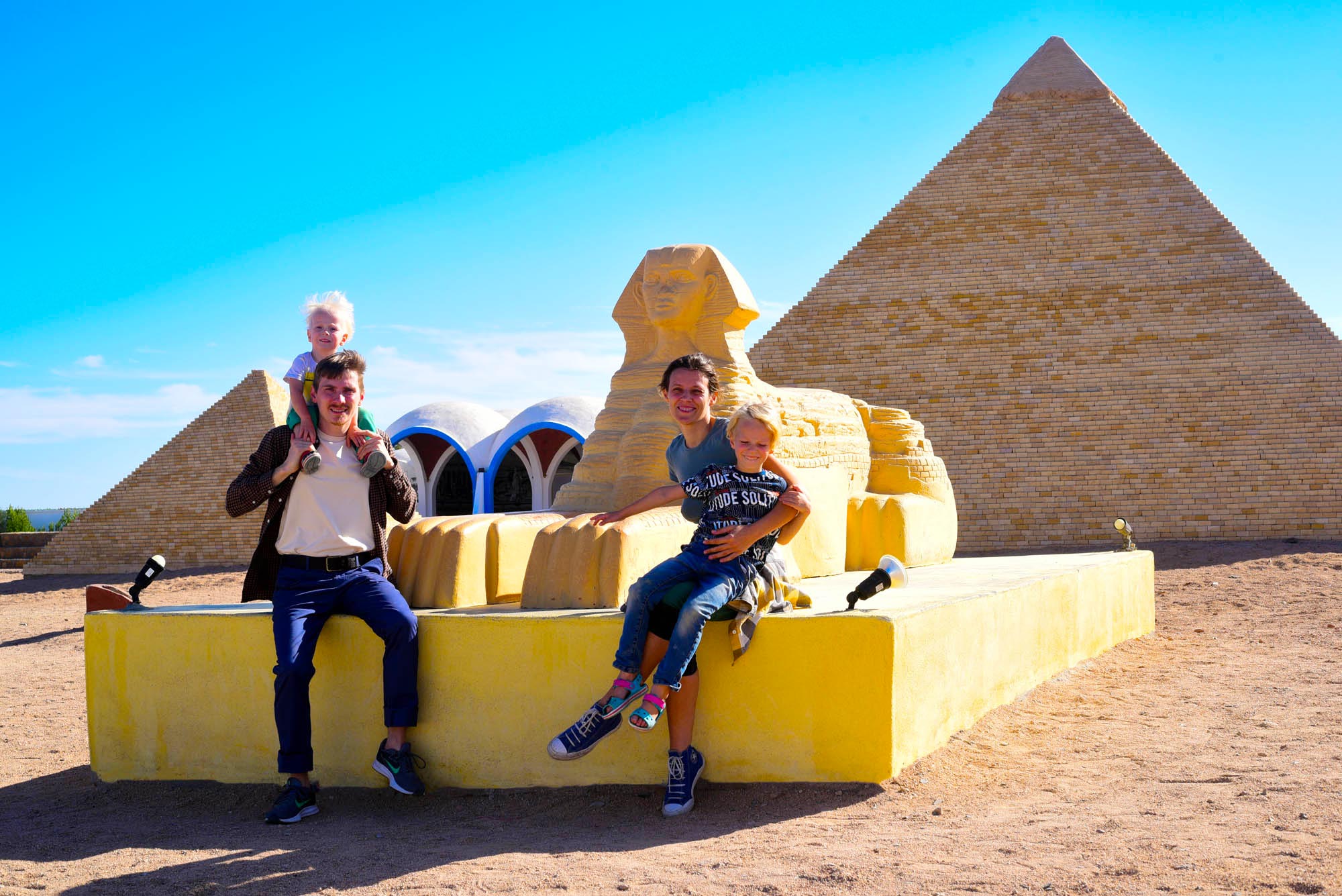 Day Trip in Mini Egypt Park From Hurghada